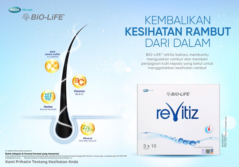 Bio-Life Revitiz 30s (contains L-Cysteine for hair keratin) | Shopee ...