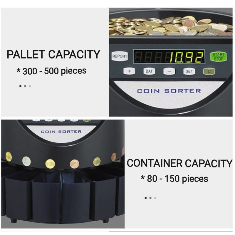 Coin Counter Machine | CCS-20 Coin Counting Machine *Coin MALAYSIA ...