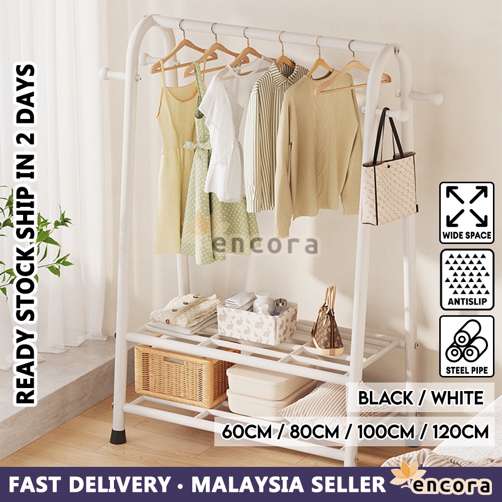 Encora 多用途吊挂衣架 Multifunction Clothes Hanger Rak Baju Rak Jemuran Almari ...