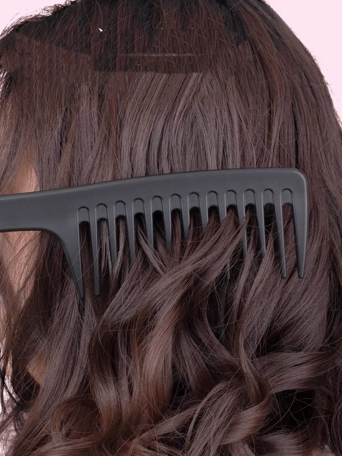 4comb Set Wide Tooth Big Hair Comb Brush Dry/Wet Styling Tools Man ...