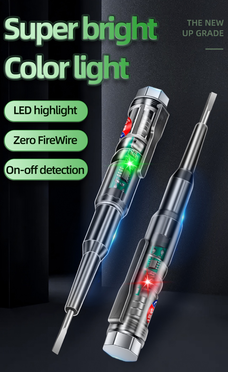 24-250V Tester Electric Induced Electric Screwdriver Probe with ...