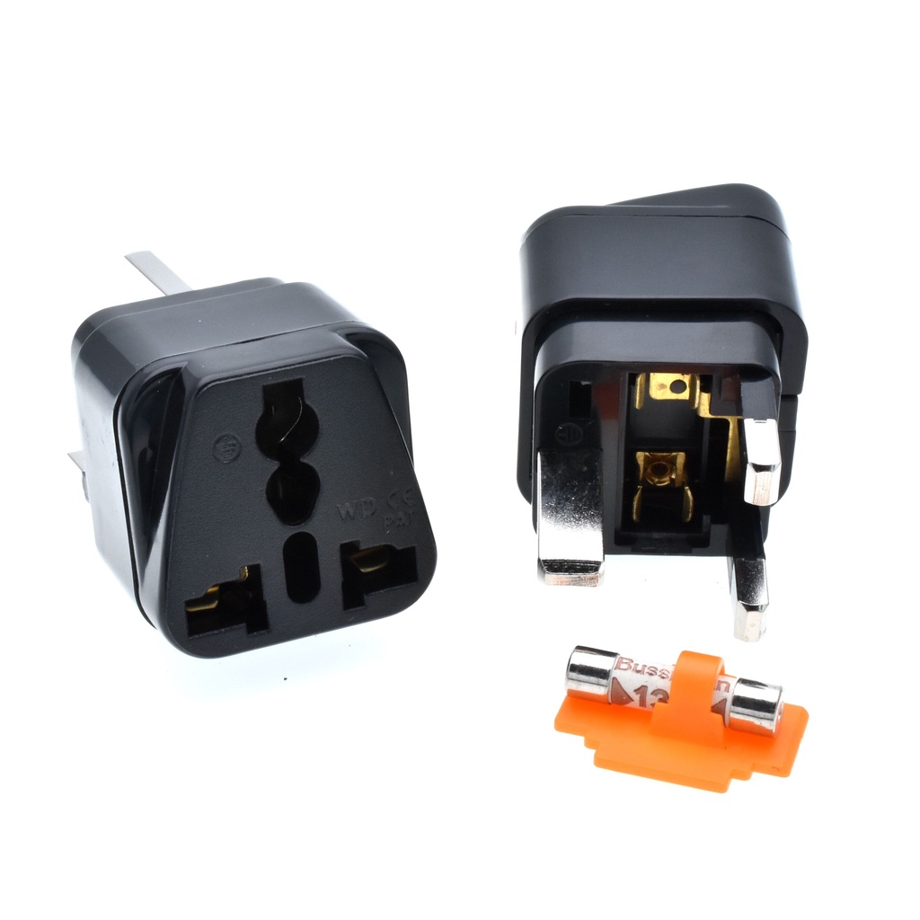 Universal Adapter Adaptor China Plug 2 Pin to 3 Pin Plug converter ...