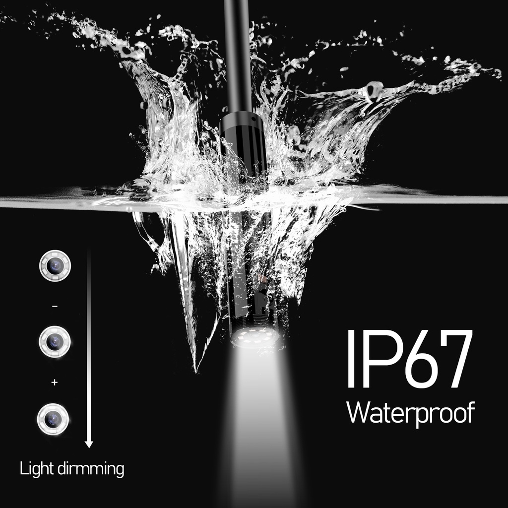 4.5 inch IPS Screen Dual Lens Industrial Endoscope 2.0 MP Bore Scope ...