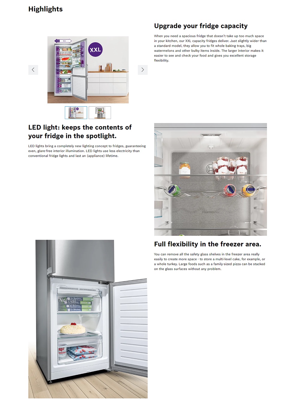 Bosch KGN86AI4MO 619L 2 Doors VarioInverter Bottom Freezer Refrigerator ...