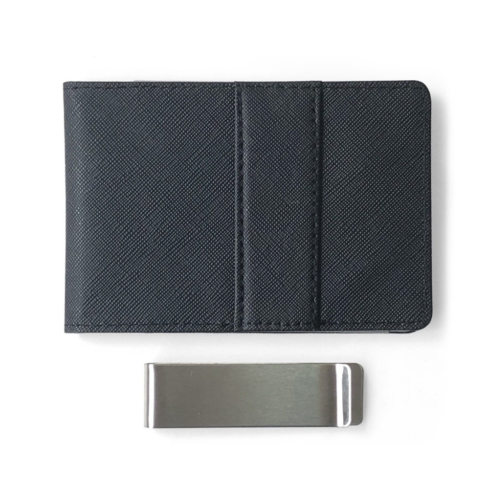 TC BW-011 Metal Clip Slim Wallet Card Holder Metal Money Clip ...