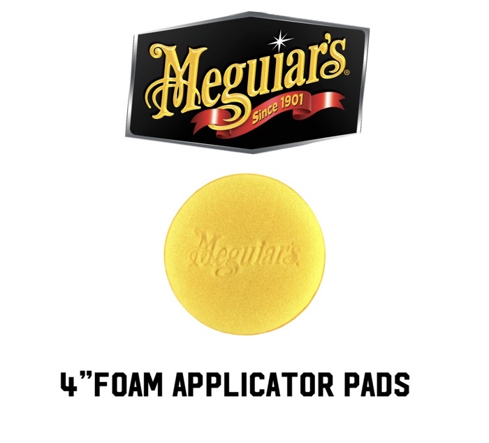 Meguiar's / Meguiars Hand Applicator Washing Sponge Pad W0004 4” Foam ... Meguiar's / Meguiars Hand Applicator Washing Sponge Pad W0004 4” Foam ...