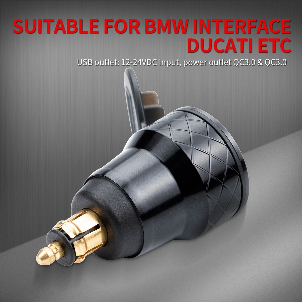 BMW Hella/din Plug USB 3.0 Type C Usb Fast Charger Din For Usb And 18w ...