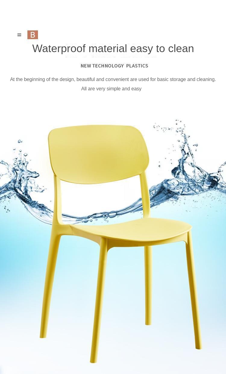 Nordic Candy Chair Plastic Chair Cafe Chair Dining chair study chair ...