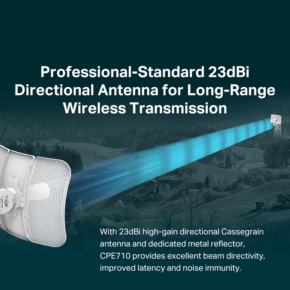 TP-Link Long Distance 5Ghz AC 867Mbps 23dbi Point to Point (30km ...