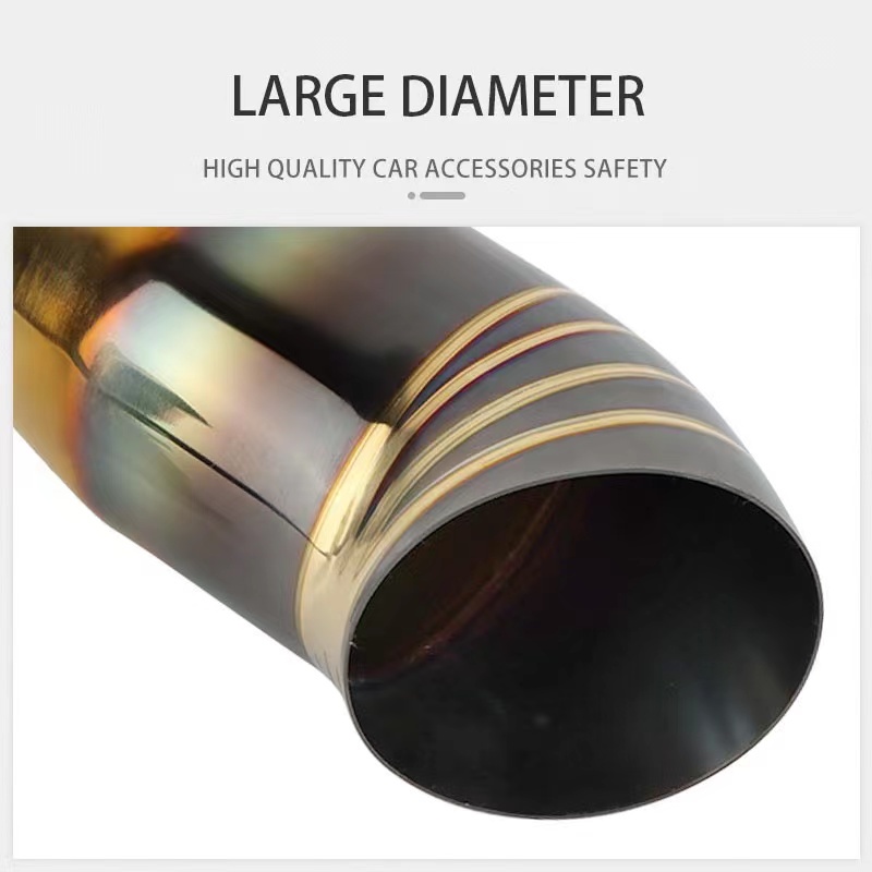 Ekzos tip Titanium Stainless Steel Muffler Exhaust Tail Pipe Axia Myvi ...