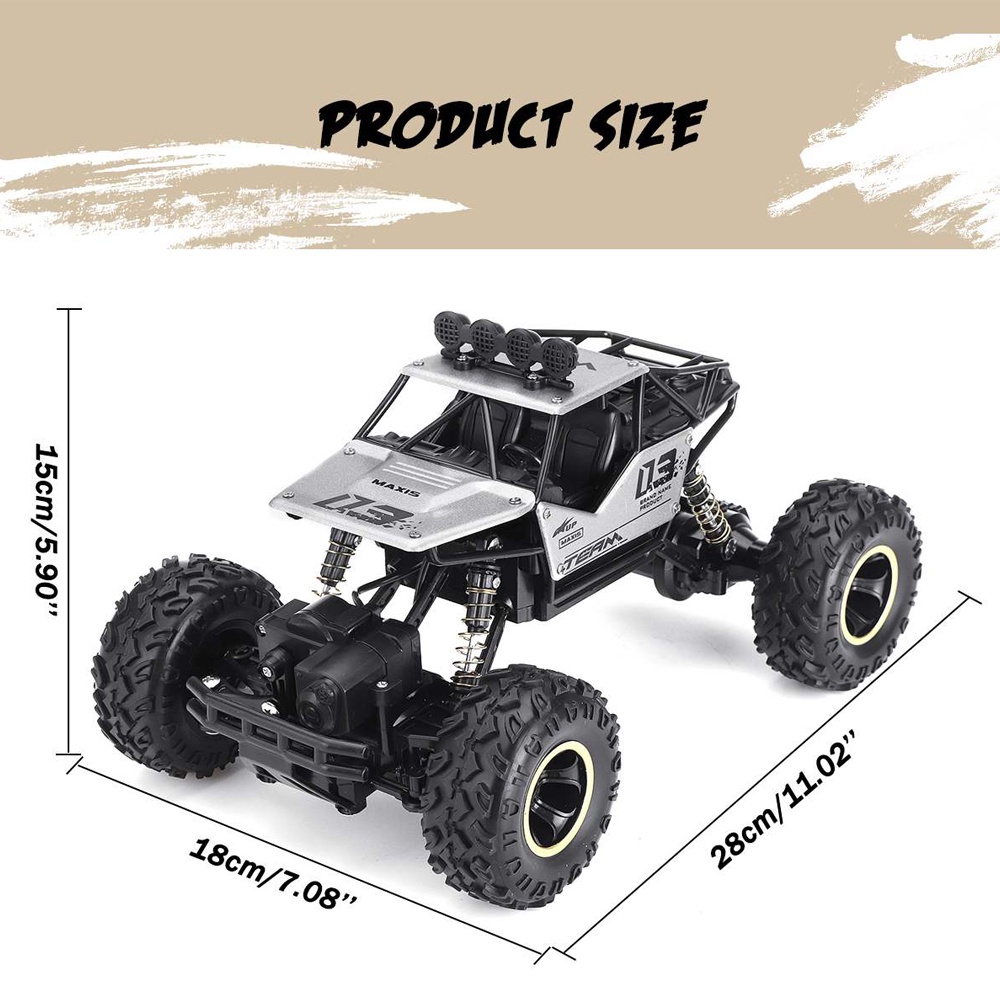 TRC001 Remote Control Car 1:16 Scale 2.4GHz Alloy Type Remote Control ...