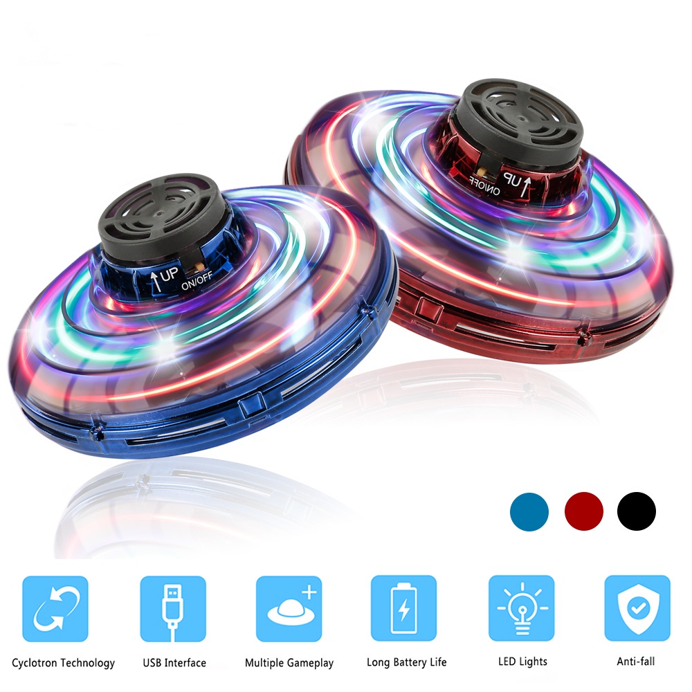 【🇲🇾24h】Flynova Flying Boomerang Spinner Flying UFO Toys Fly Orb Gyro ...