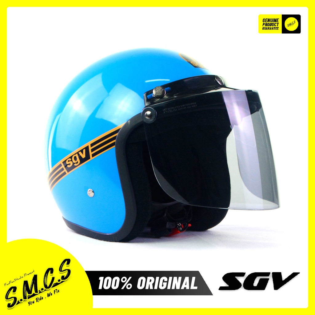 SGV 88 [NEW] SGV HELMET SIAP GREY VISOR (100%ORIGINAL) SIRIM CERTIFIED ...