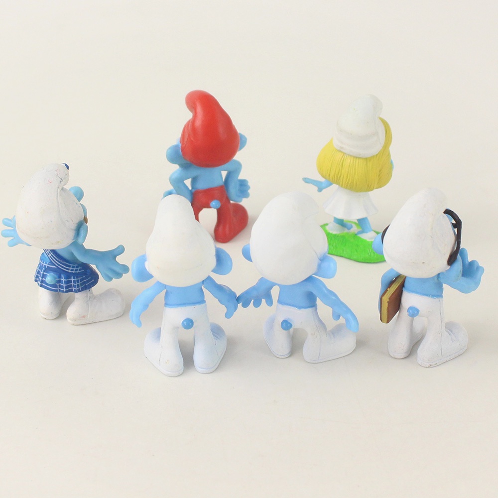 The Smurfs Season Clumsy Smurfette Papa Grouchy Brainy Gargamel ...