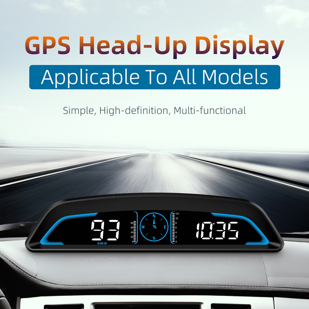 SinoTrack Digital GPS Speedometer Universal Heads Up Display for Car 5. ...