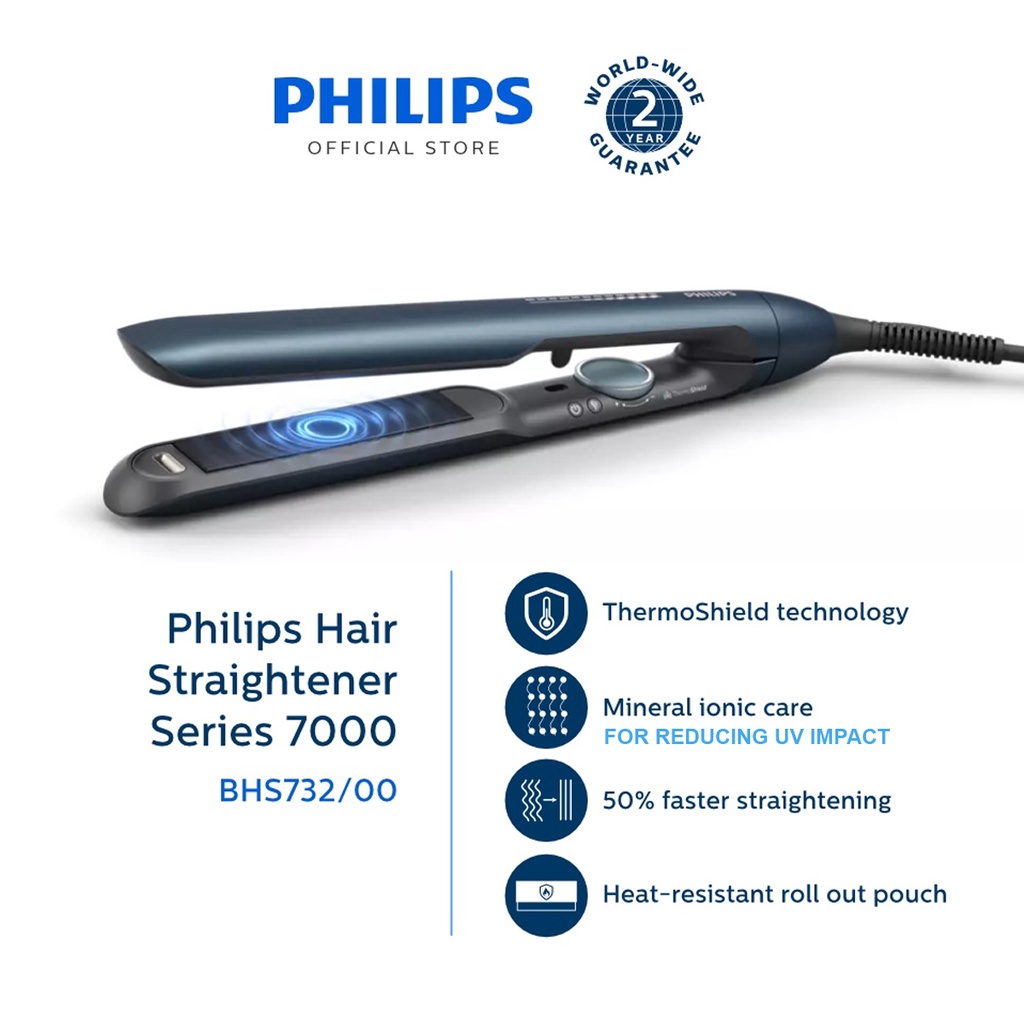Philips Straight Care Ionic Hair Straightener BHS530/BHS732/HP8401 ...