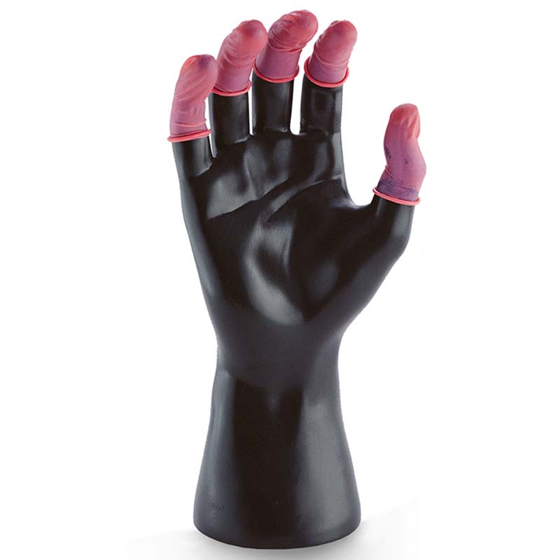 Pink Rubber Finger Bag Anti-Static cots | For Electronic Work Prevent ...