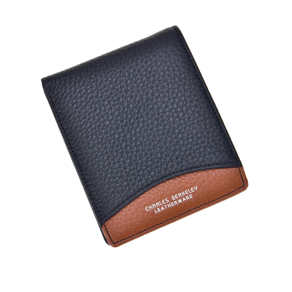 Charles Berkeley REGENT Promo Men's Leather Wallet Tri-Fold Wallet for ...