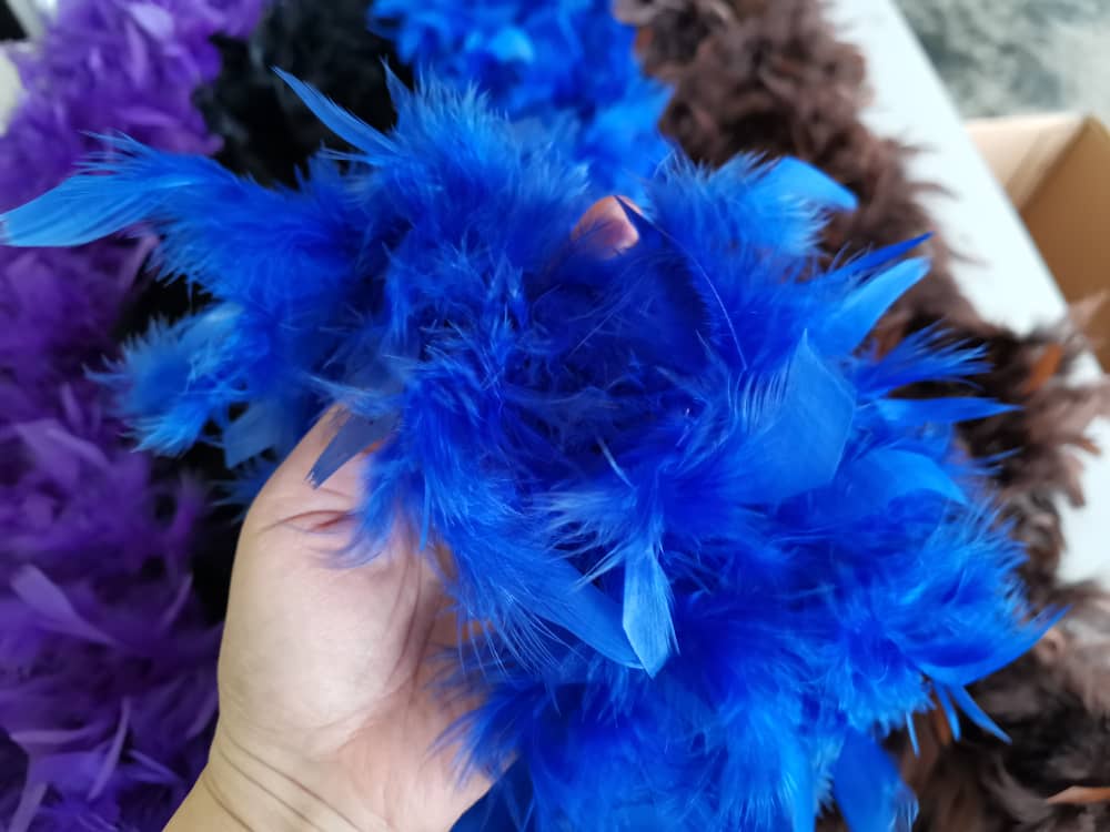 Feather Boa fur Fancy Dress Costume Party Wedding Birthday Turkey ...
