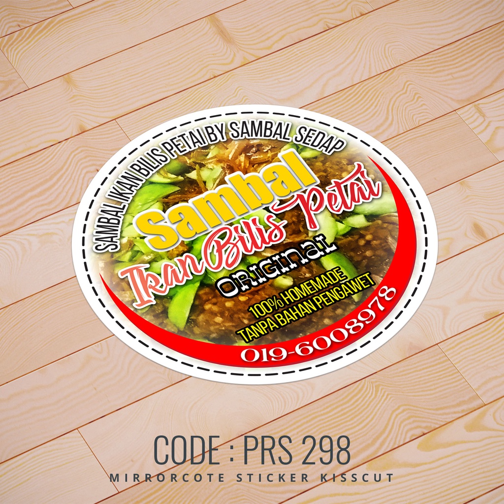 STICKER SAMBAL HITAM SAMBAL GARING SAMBAL SAMBAL IKAN BILIS SOS CILI ...