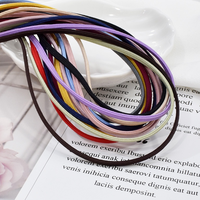 3mm Elastic Cord Stretch Elastic Bands Rope Jewelry Bracelets Making ...