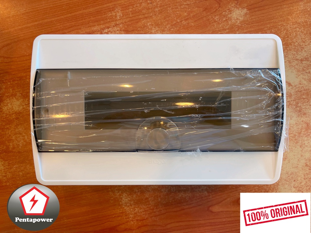 HAGER VS112TVA SURFACE ENCLOSURE 12 WAYS TRANSPARENT DOOR | Shopee Malaysia