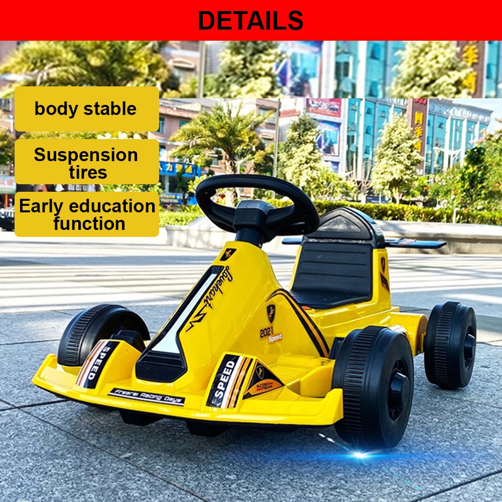 TENSO EKC035【Mini Karting】Kid Ride On Karting Car Remote Control Car ...