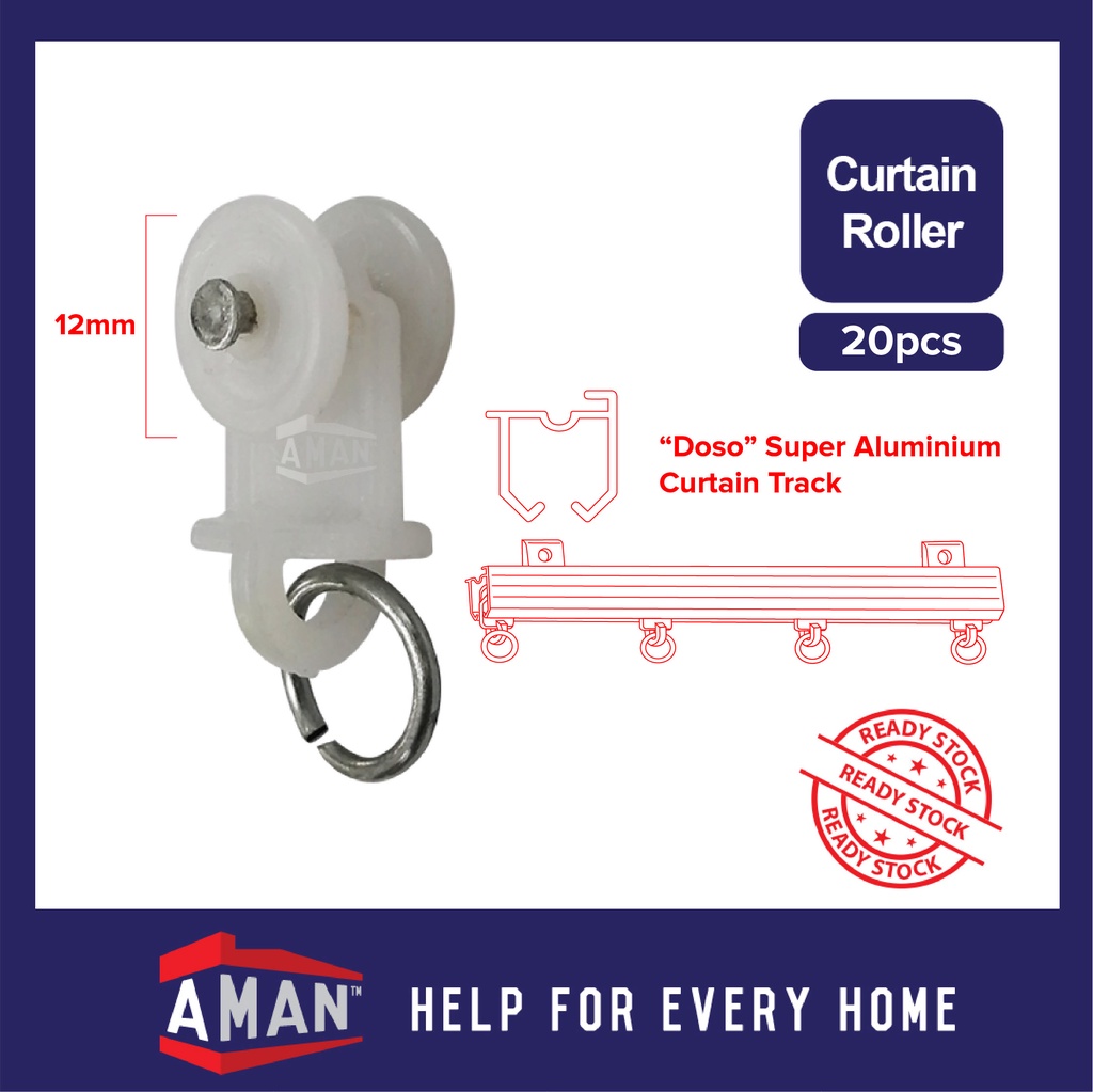 50PCS 10PCS CURTAIN PLEAT HOOK / Cangkuk Langsir METAL Besi Adjust Hook ...