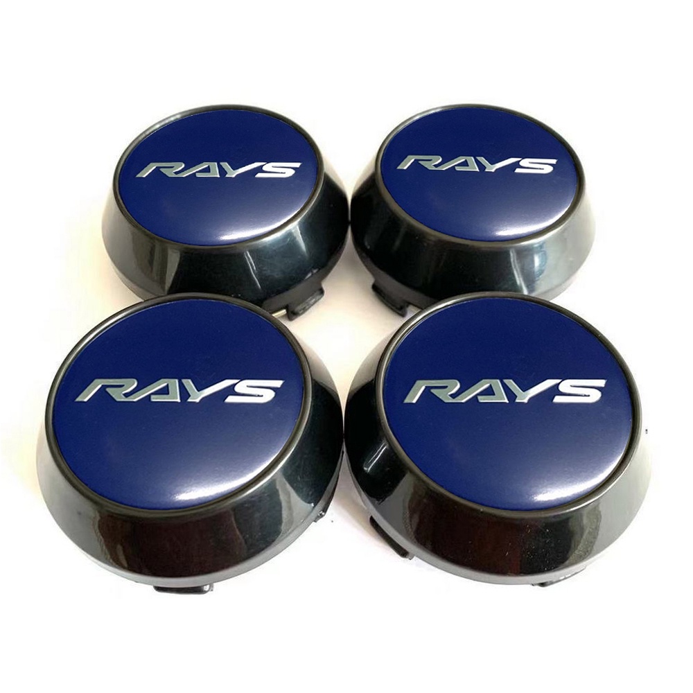 4pcs 60/64/65/68/69MM RAYS Center Caps Car sport rim wheel cap VOLK ...