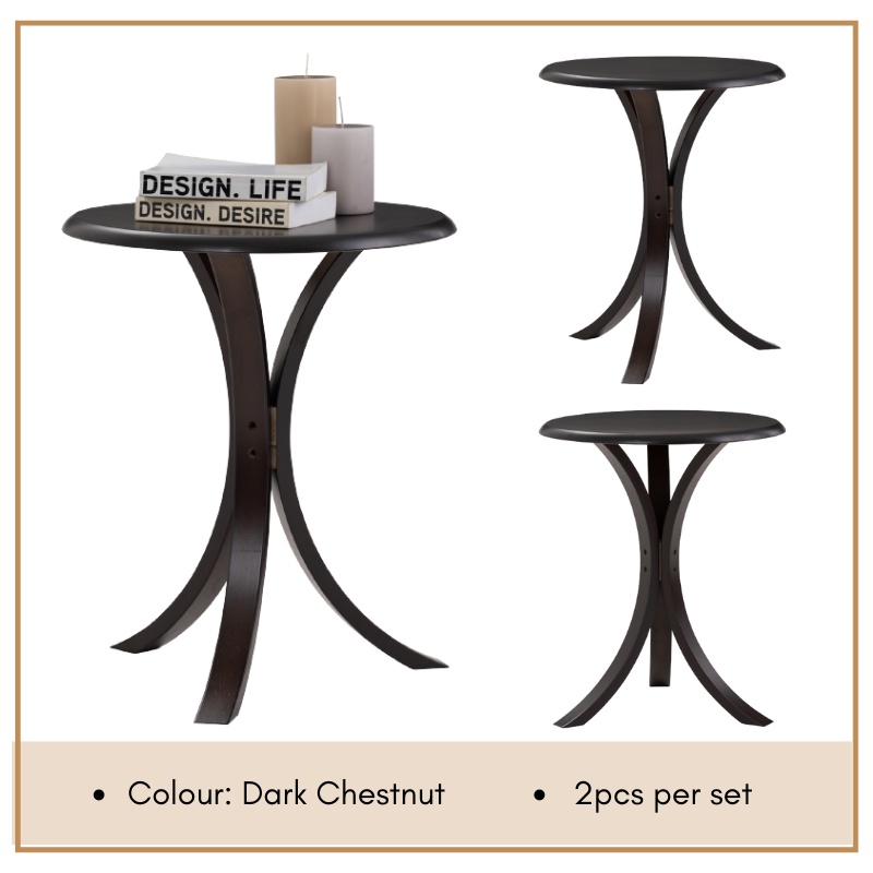 Alora Furniture - DAMAI Side Table (2pcs) / Telephone Table / Bedside ...