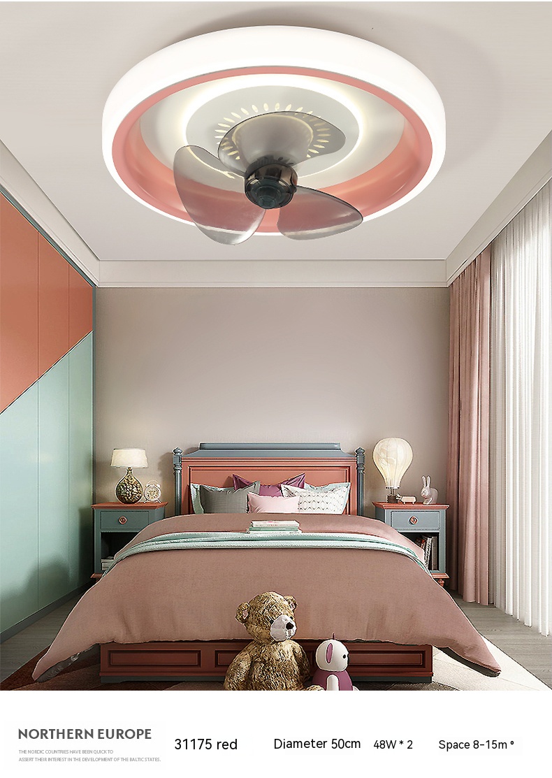 【VITALITY】360° Movable Ceiling Fan With Light DC Motor Ceiling Fan ...