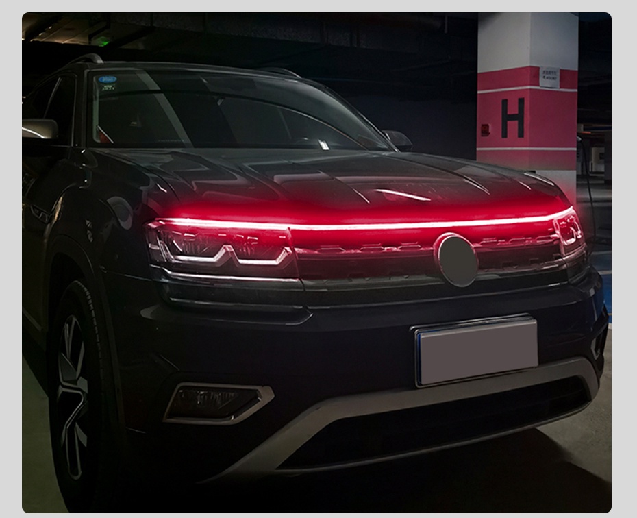 SEAMETAL LED Car Light Start-Scan LED Daytime Running Light Strip ...