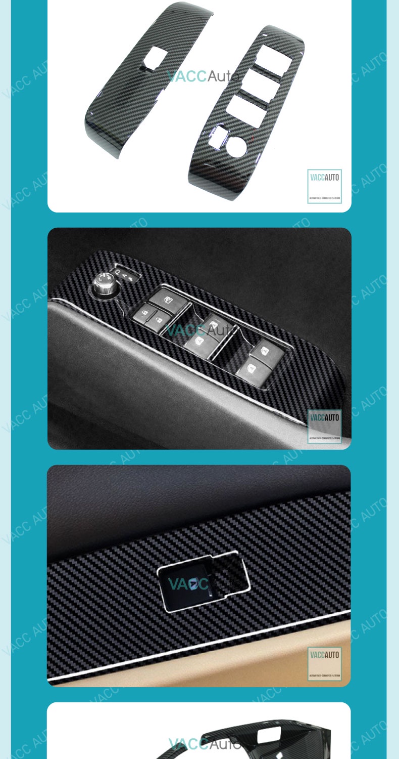 Toyota Vellfire / Alphard 30 Series Interior Panel Carbon Fiber Design ...