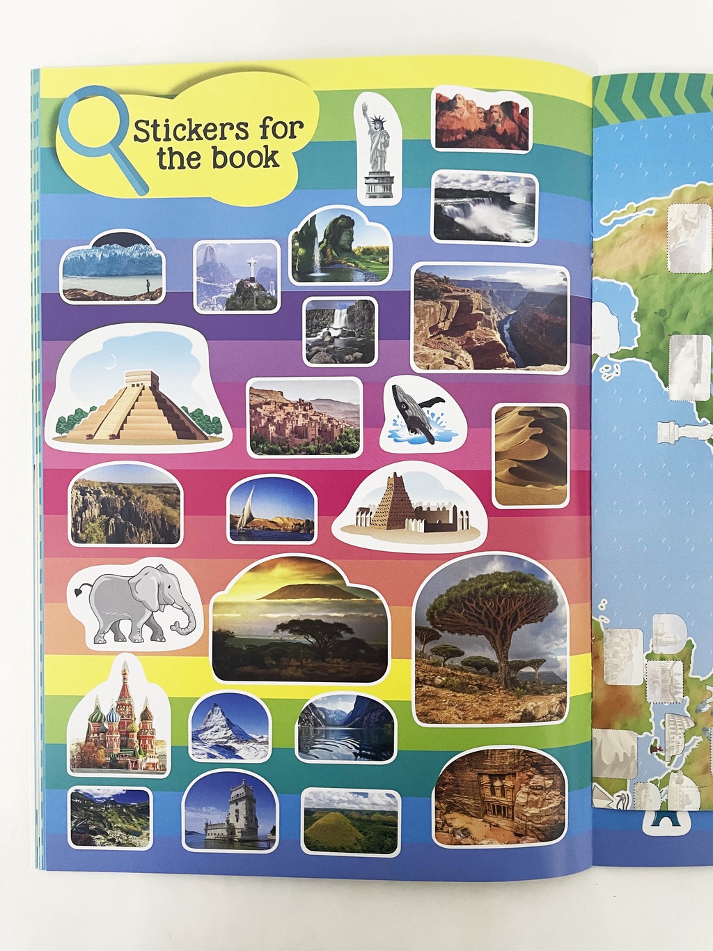Wonders of the World Atlas Activity Book with Stickers & Poster For ...