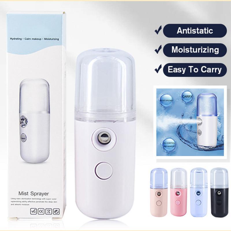 30ML nano spray humidifier portable USB disinfection spray nano water ...