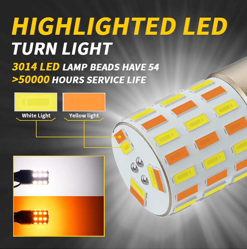 [Ready Stock] T15 Motorcycle Signal Light W16W Parking Reversing Two ...