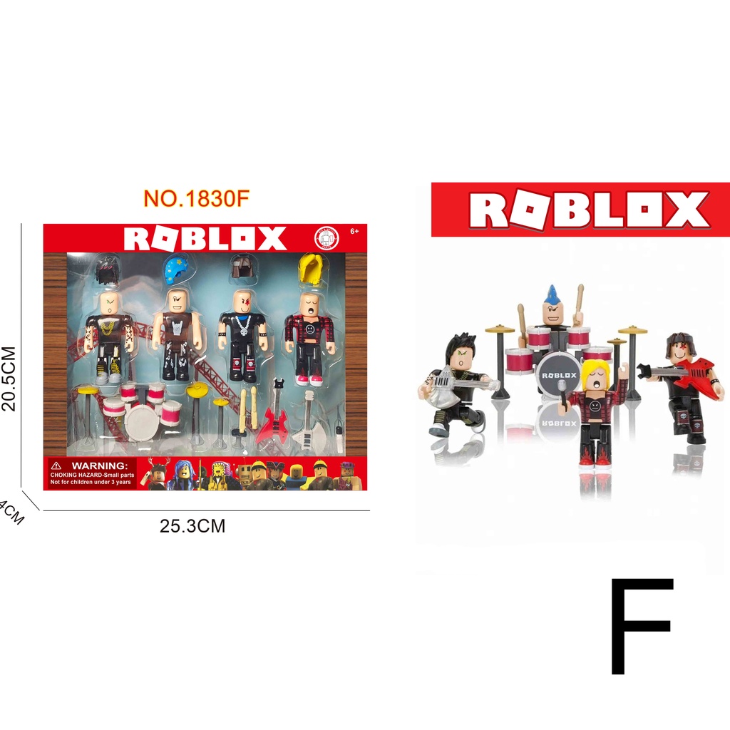 ROBLOX Virtual World Game Puppet Building Block Doll Figure Toy ...