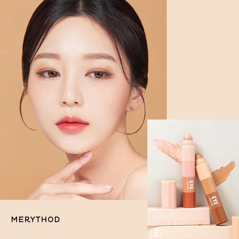 [MERYTHOD] Reel-Edge Eye Crayon (4 colors) | Shopee Malaysia