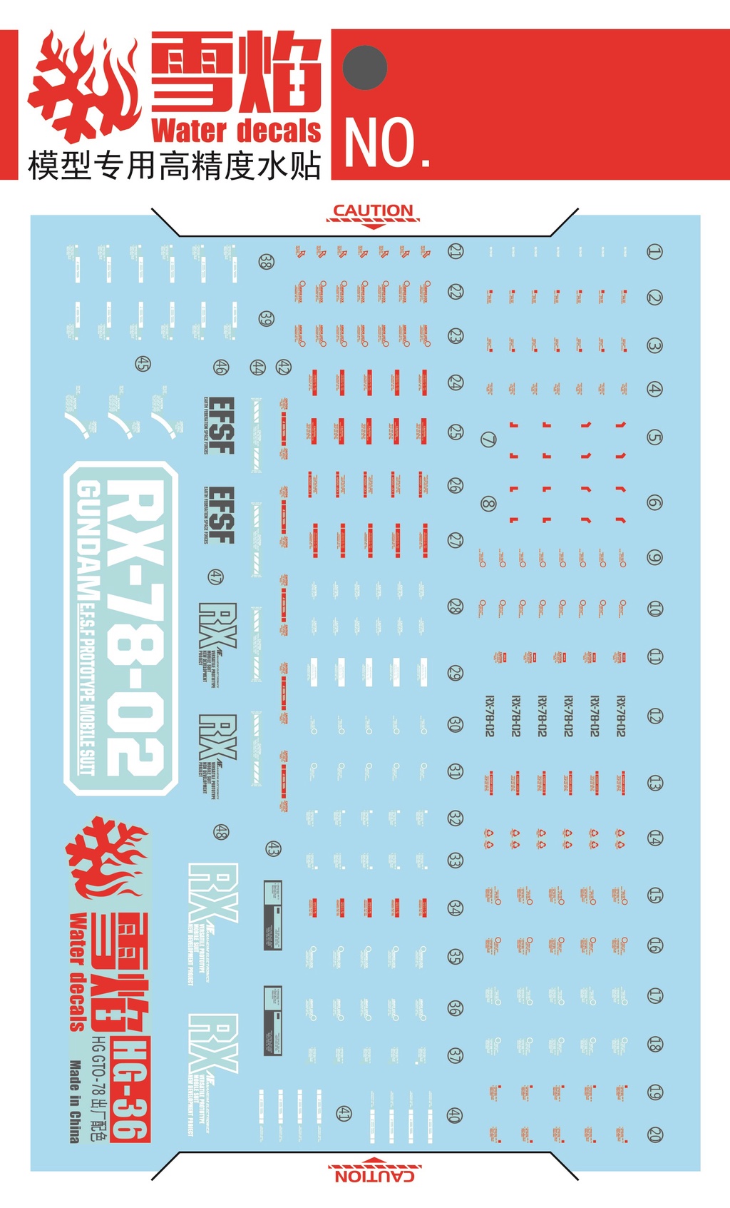 [SNOW FLAME] HG36 HG 1/144 RX-78-02 ROLLOUT COLOR GUNDAM [Fluorescent ...