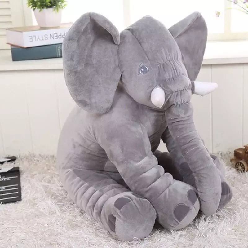 JOJOY Elephant Plush Toy Cute Stuffed Doll Giant Animal Pillow Soft Toy ...