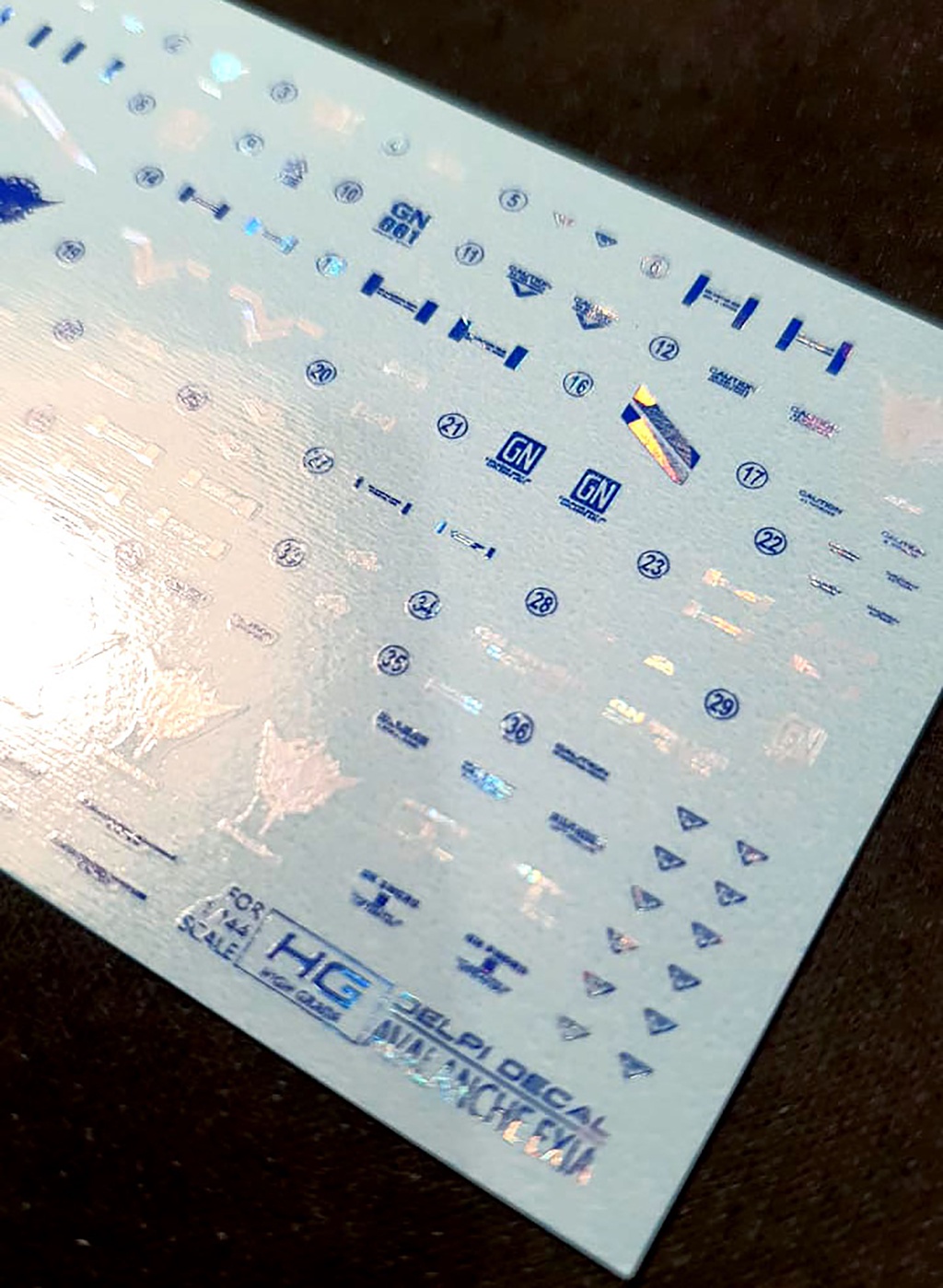 [DELPI DECAL] 306 HG 1/144 AVALANCHE EXIA GUNDAM WATER SLIDE DECAL | Shopee Malaysia