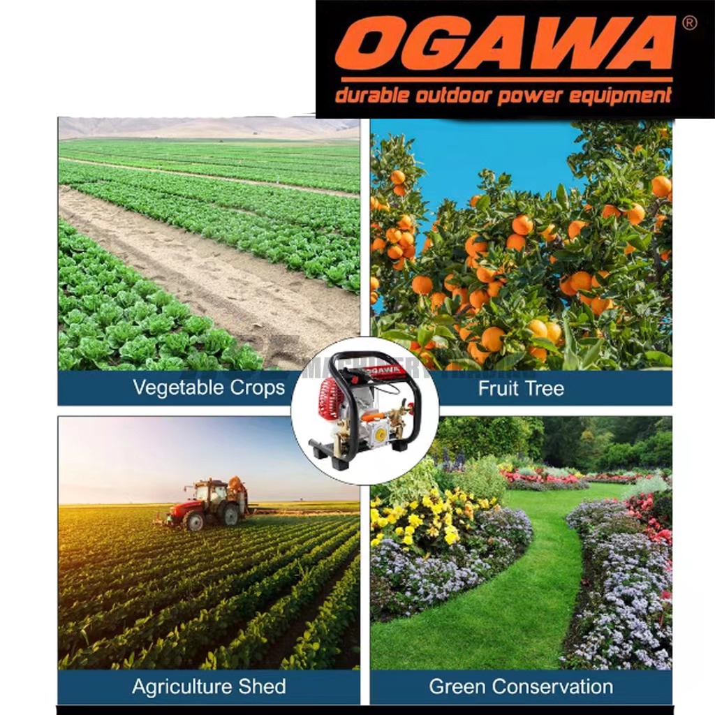 [𝐅𝐫𝐞𝐞 𝐕𝐨𝐮𝐜𝐡𝐞𝐫]Ogawa SY450R Portable Power Sprayer Pump C/W Power Spray ...