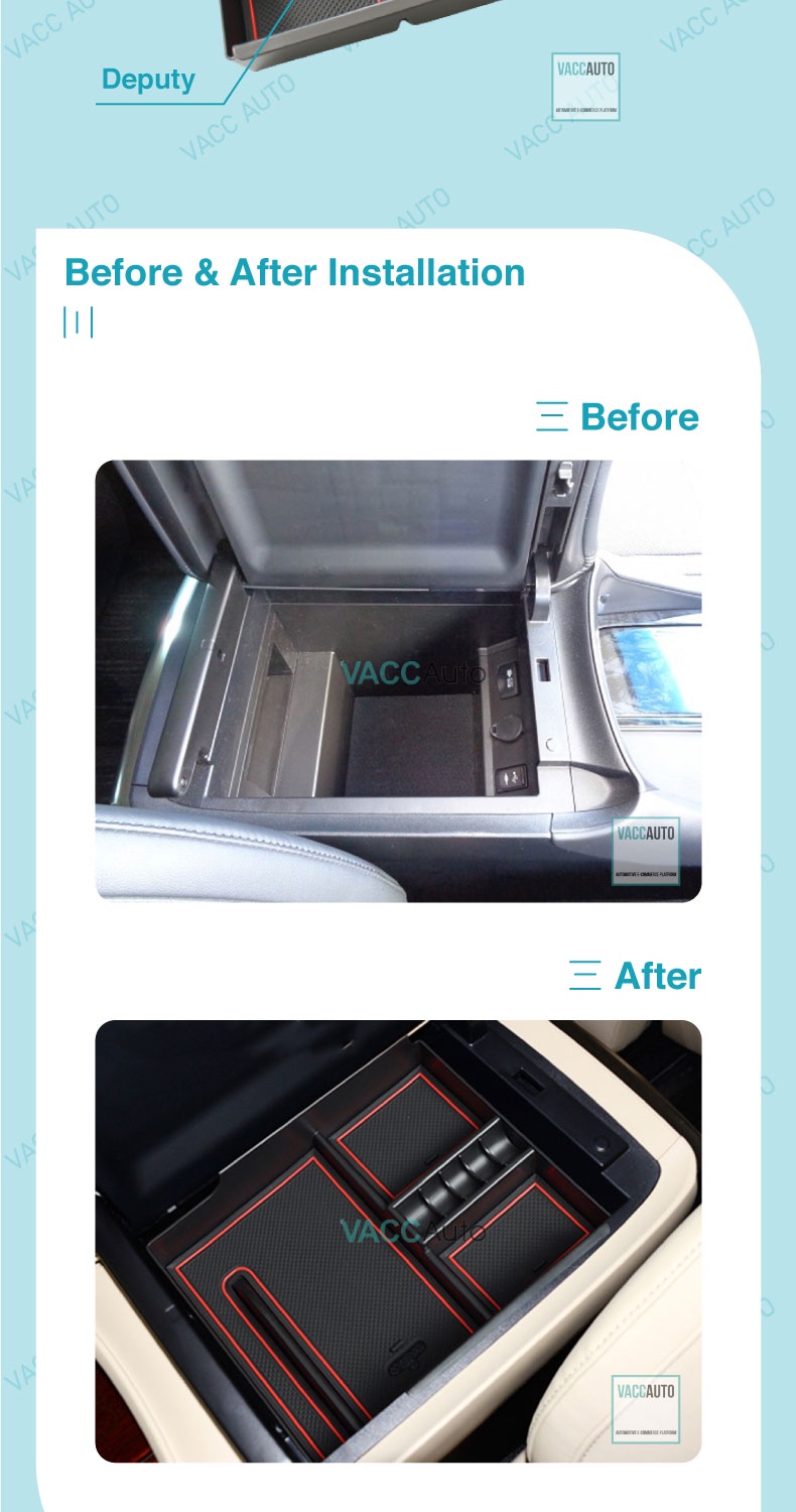 Toyota Vellfire / Alphard 30 Series Center Storage Box / Coin Box ...