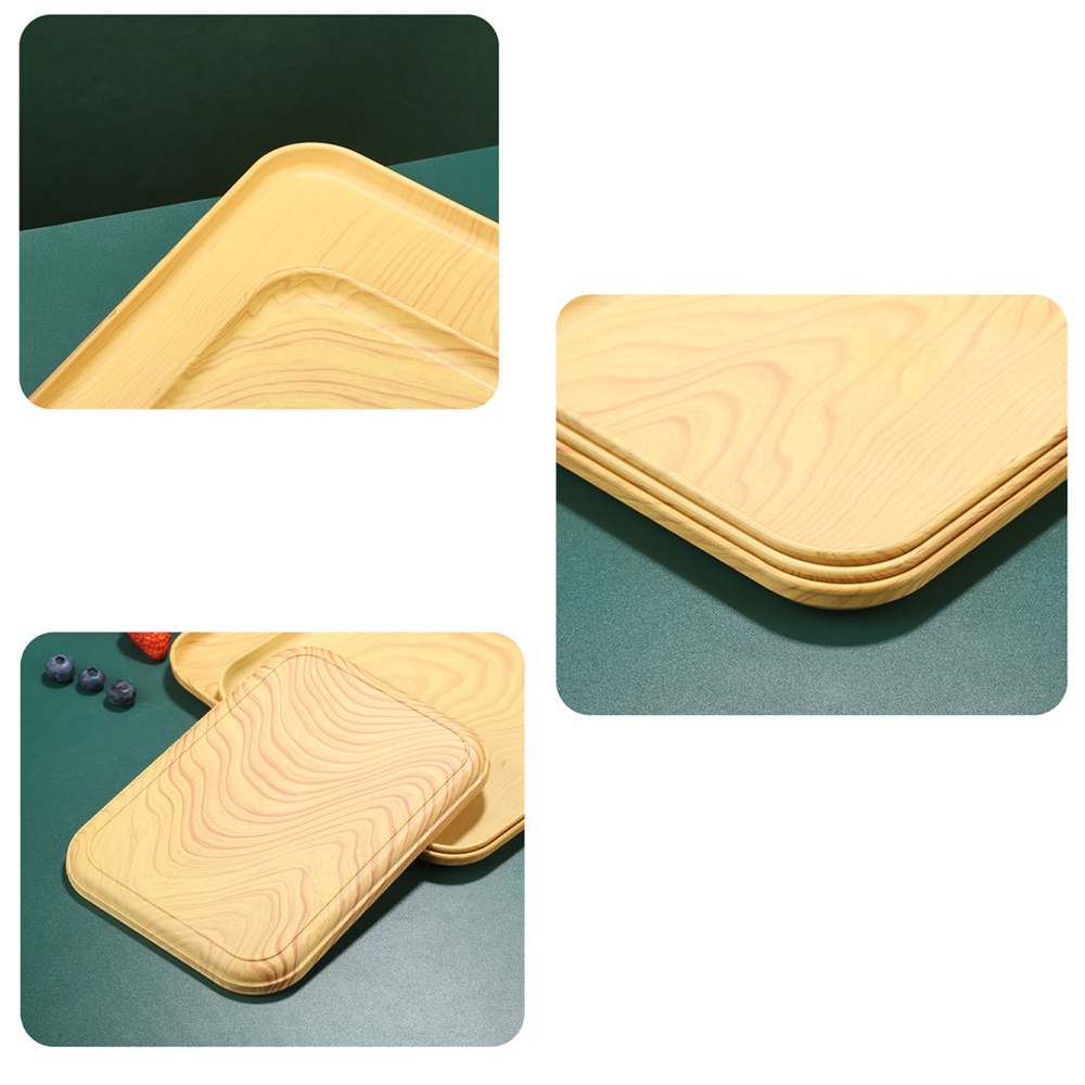 BSU Kitchen Tray Serving Wooden Design Food Plate Tableware Tea ...
