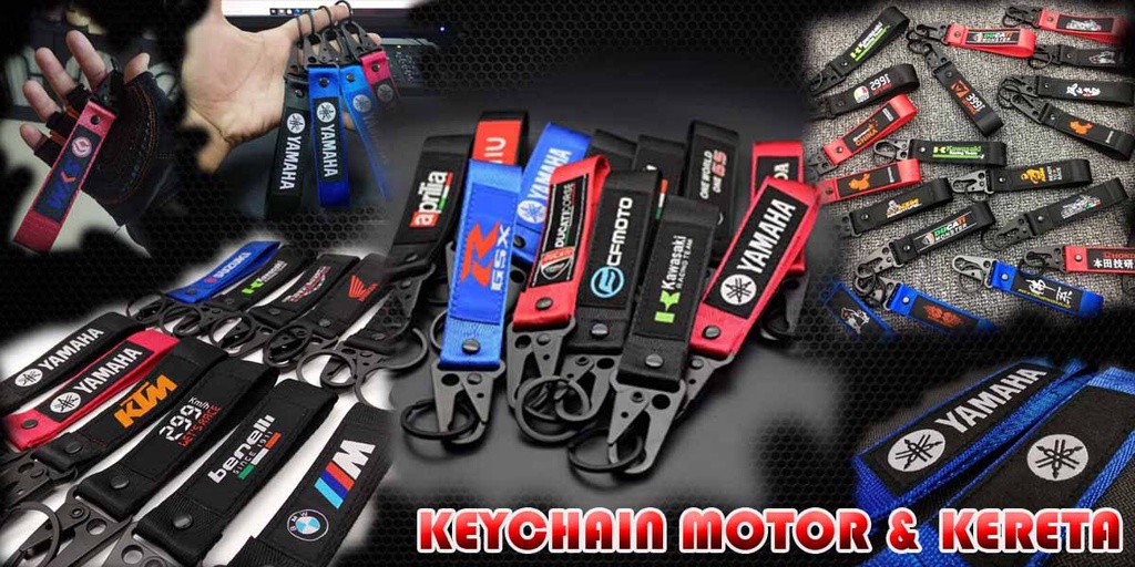 (2pcs - RM25 shj) Keychain Motor | Keychain Yamaha Honda Kawasaki Ktm ...