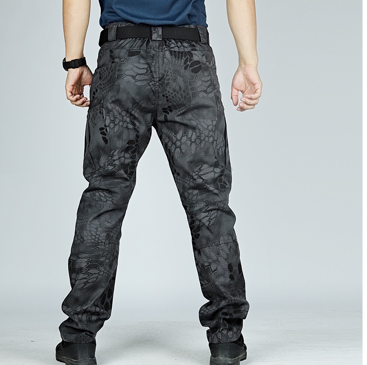 IX7 Waterproof tactical cargo pants men Multi Pocket cargo pants seluar ...