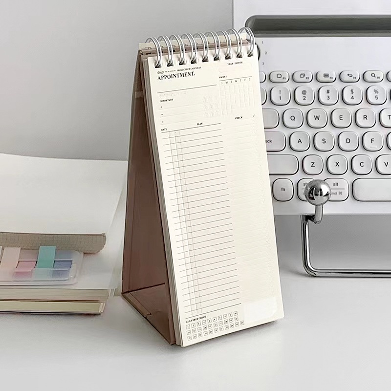 Ohaya 丨 Calendar Book to do list Planning Book Three-Dimensional Desk Calendar Book Plan Book ...