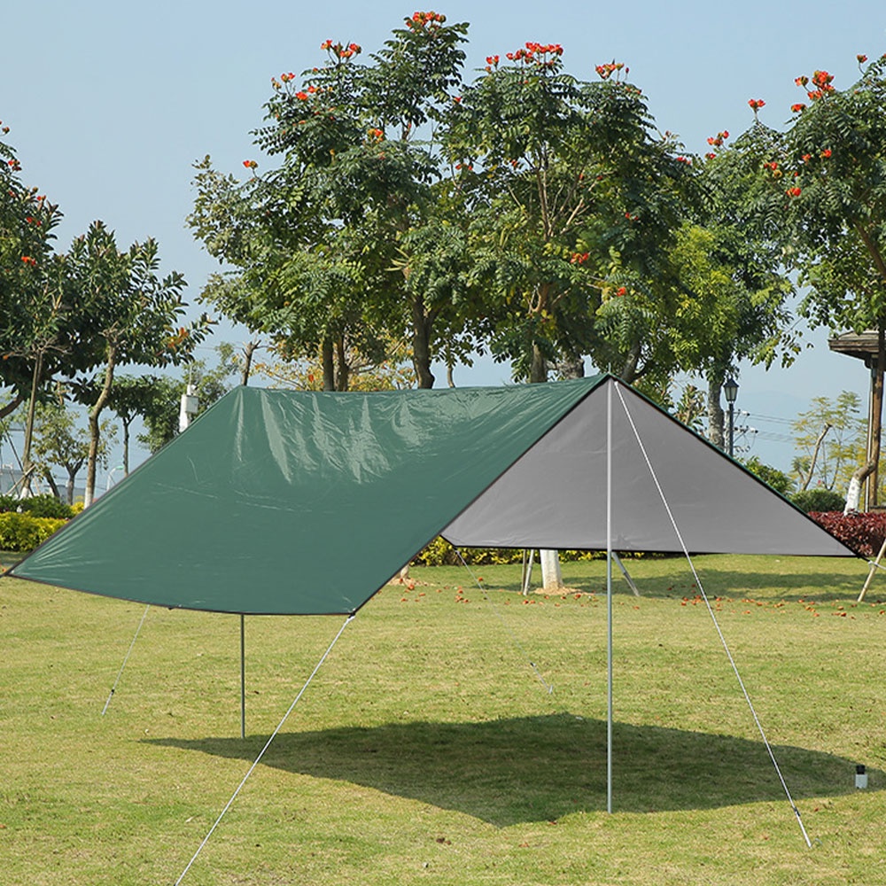 【340x450cm】 Flysheet Waterproof Groundsheet Camping Tarp Tent Shelter ...