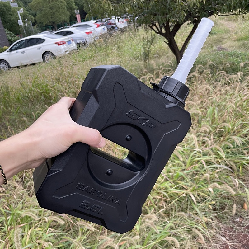 0.7Gallon Gasoline Pack Oil Barrel Gas Container 2.5L Mini Fuel Can ...
