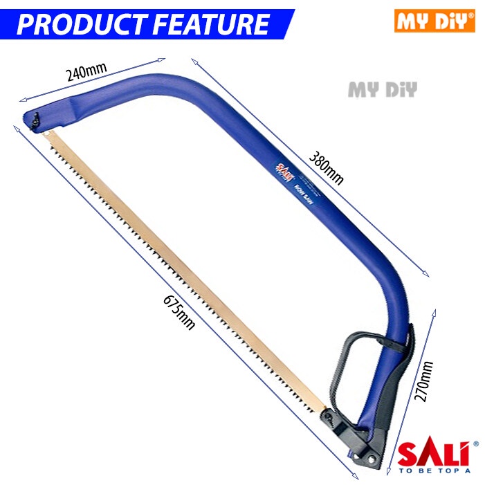 MYDIYHOMEDEPOT - SALI HEAVY DUTY 24 INCH BOW SAW GERGAJI POKOK HACK SAW ...